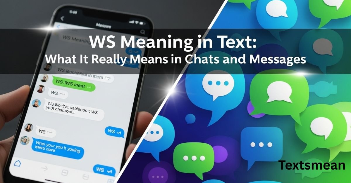 WS Meaning in Text: What It Really Means in Chats and Messages